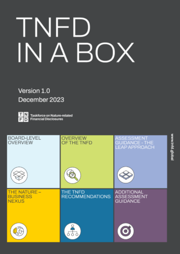 TNFD in a box – TNFD