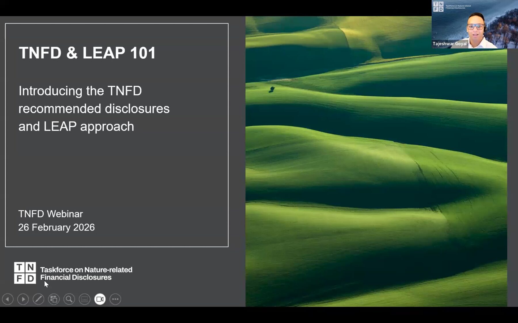 Webinar library – TNFD